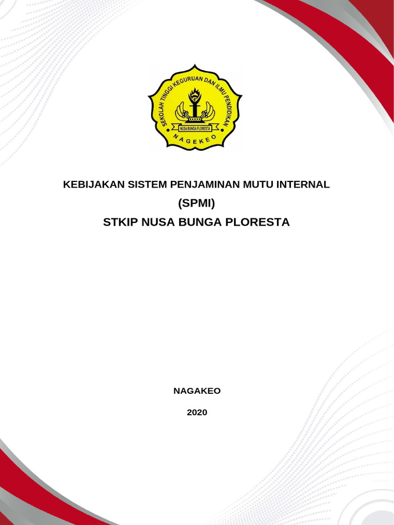 Kebijakan SPMI Revisi 1-Lengkap | PDF