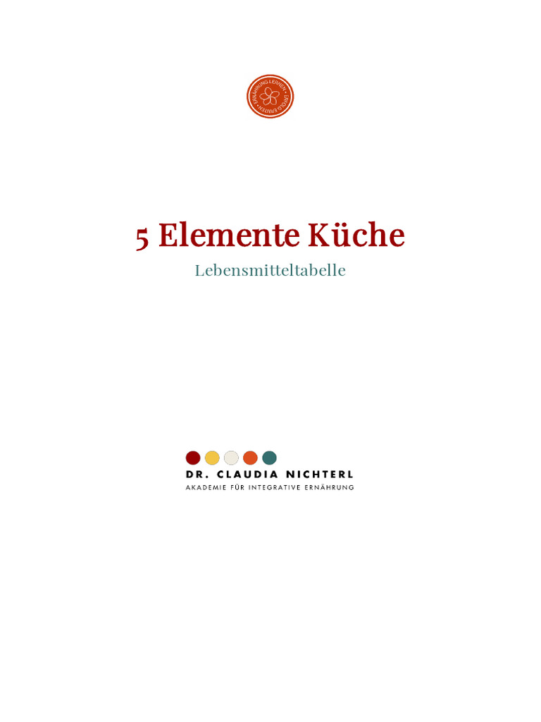 5 Elemente Tabelle | PDF