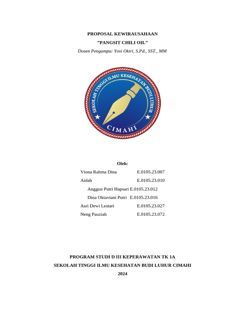 Proposal KWU Kel 5 | PDF