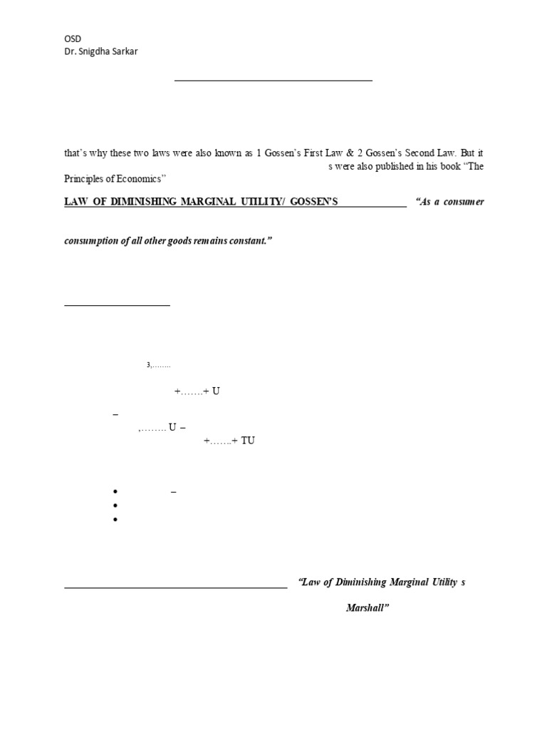 Cardinal Utility Analysis Explained | PDF | Utility | Technology ...