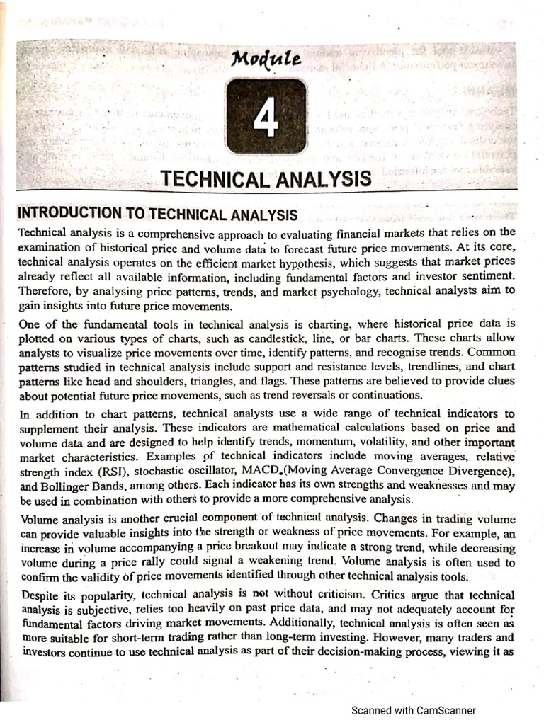 Chapter 4 Technical Analysis | PDF