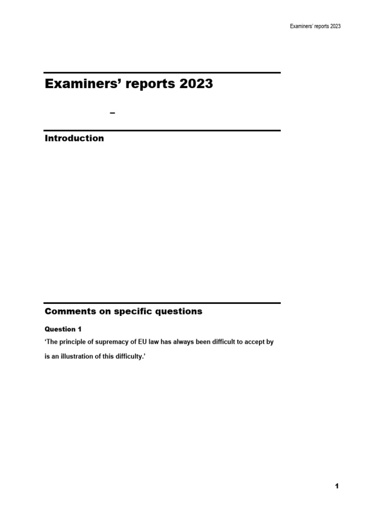 Eu Report 2023 A | PDF