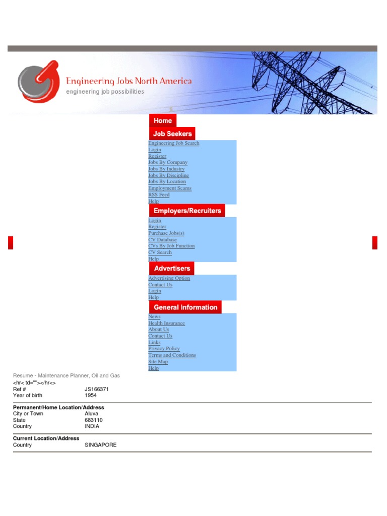 Oil Rig Chef Sample Resume