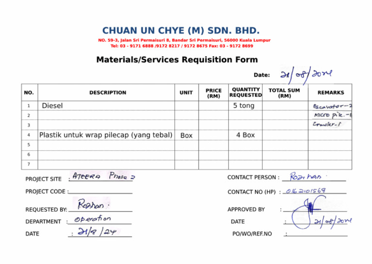 MR FORM New PDF | PDF