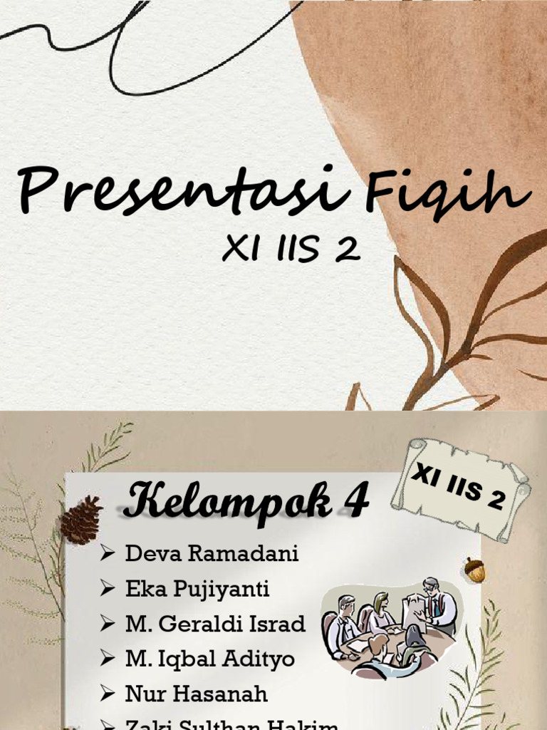 Kelompok 4 Fiqih XI IIS 2 | PDF