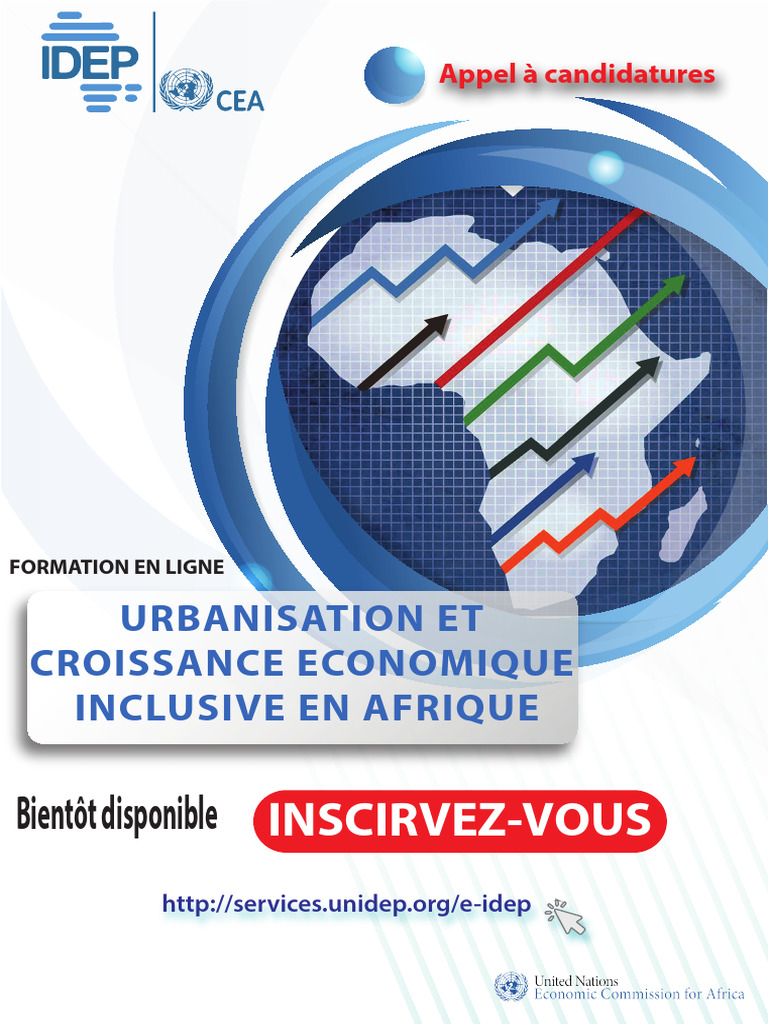 Brochure Urbanisation Et Croissance Economique Inclusive en Afrique FR | PDF