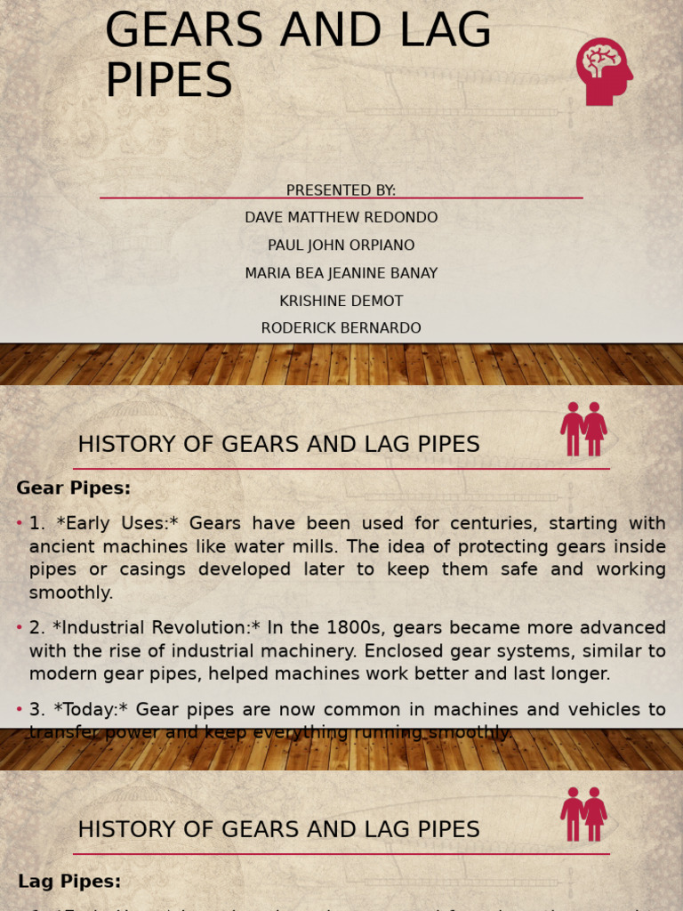 Gears and Lag Pipes | PDF