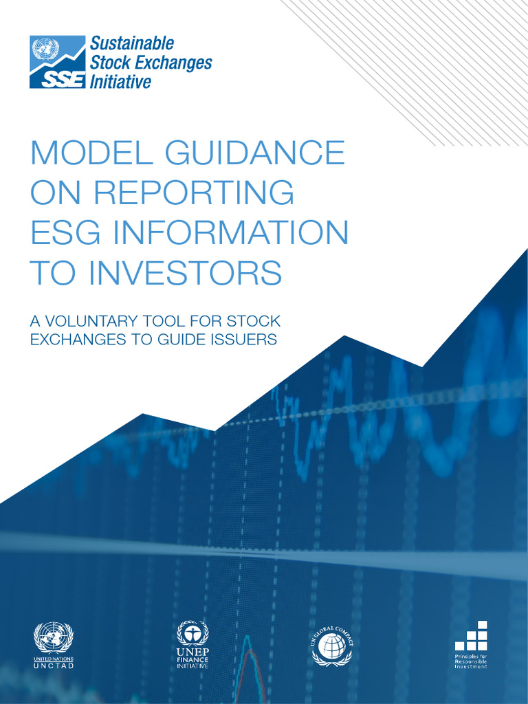 1 Sse Model Guidance On Reporting Esg | PDF