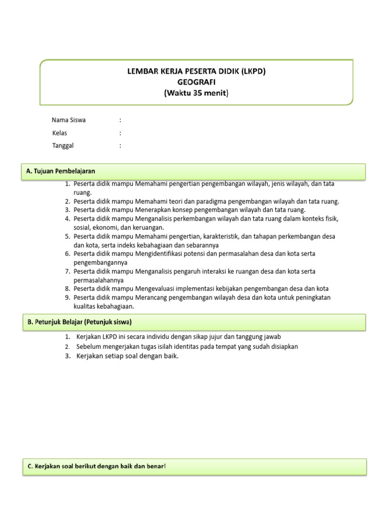 LKPD 9 XII 2.docx | PDF