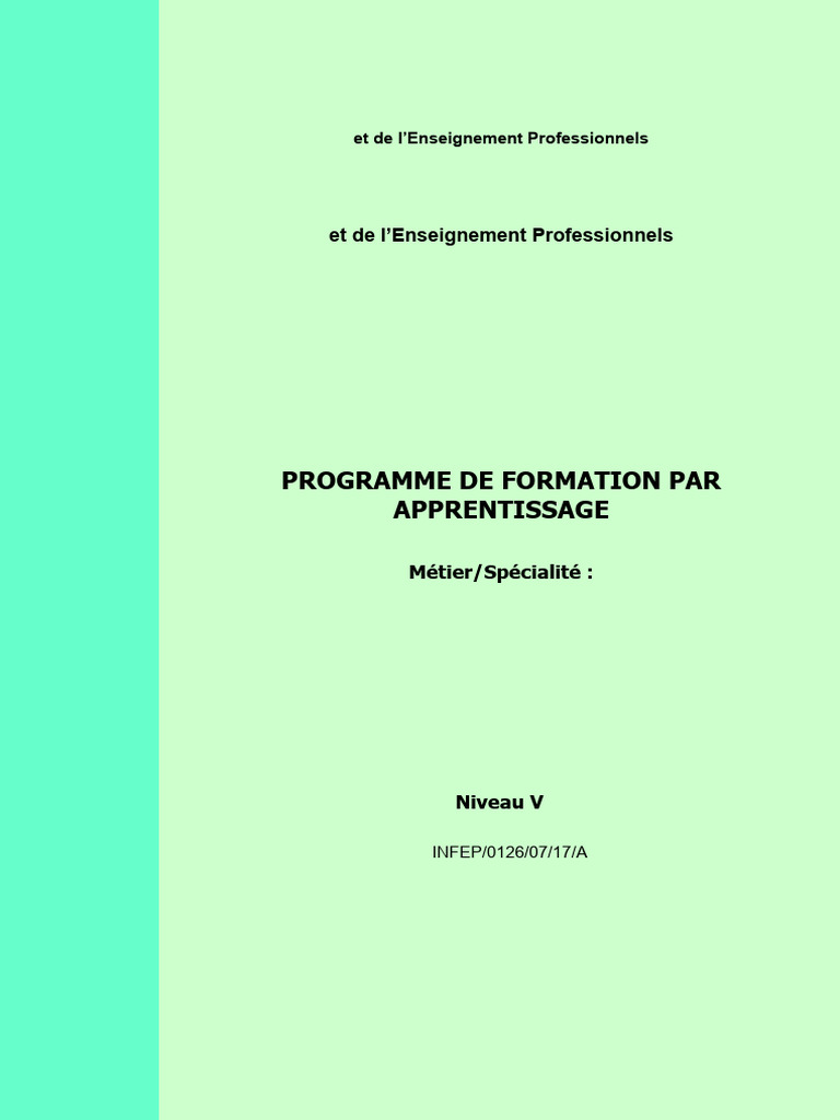 CPX 0708 Productique de La Chaussure Bts (Fait) | PDF | Pédagogie ...