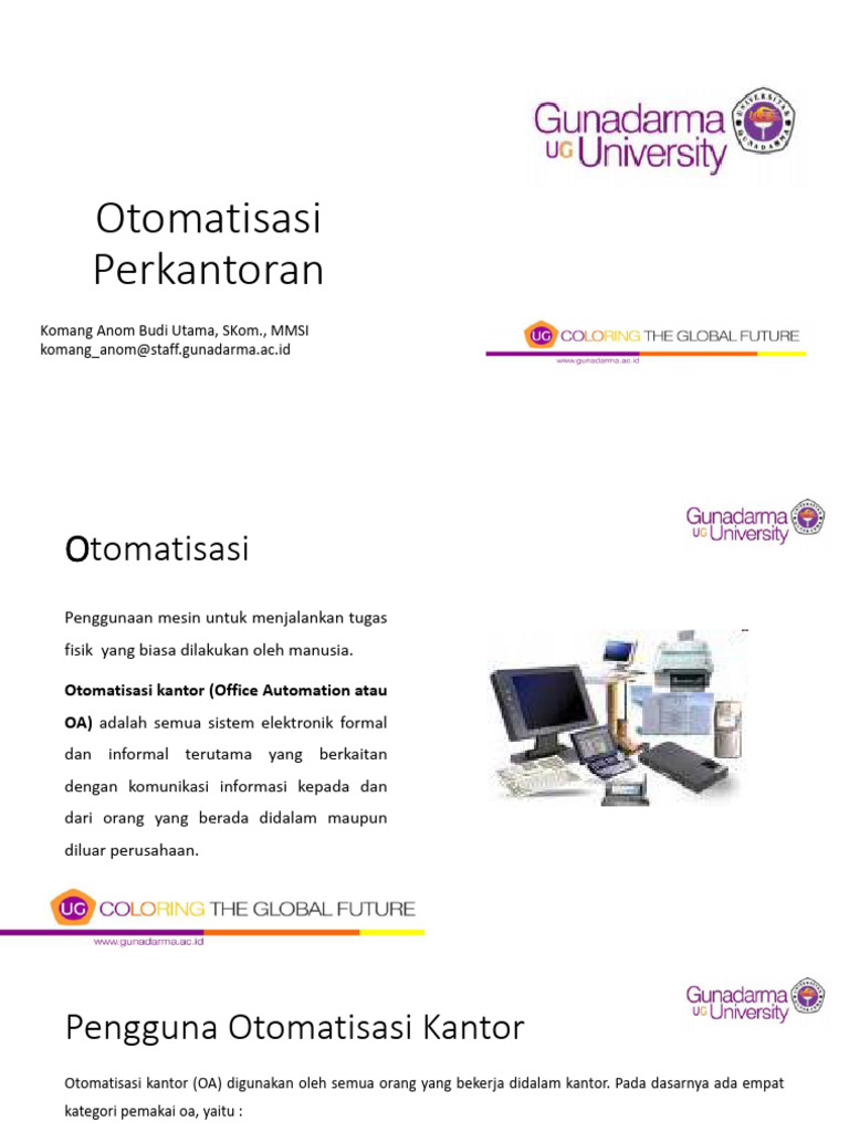 Otomatisasi Kantor | PDF