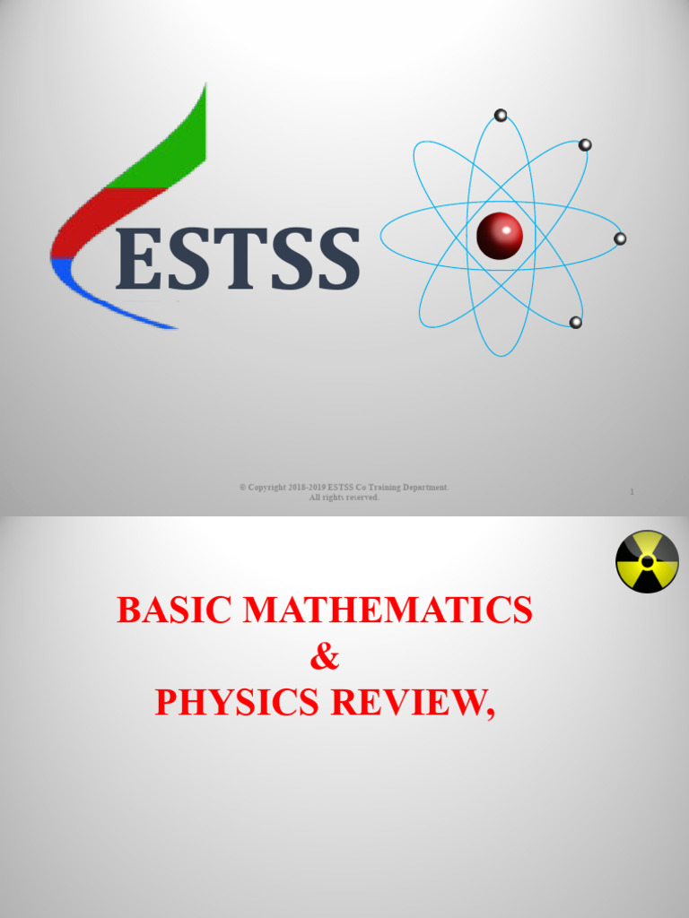 1-Review Basic Math & Phys | PDF