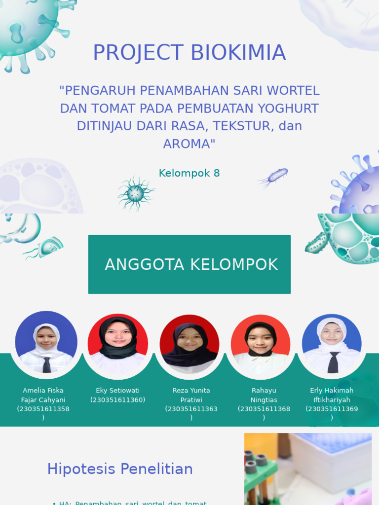 Ppt Biokim Yoghurt | PDF