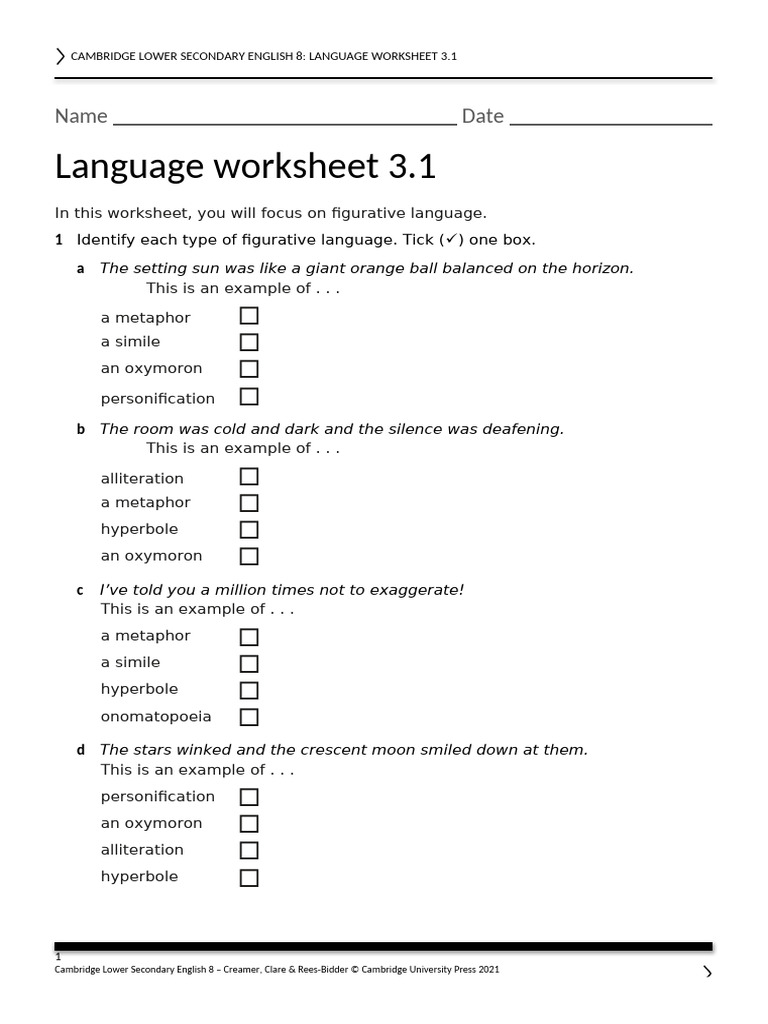 LS_English_8_Lang_Worksheet_3.1 | PDF
