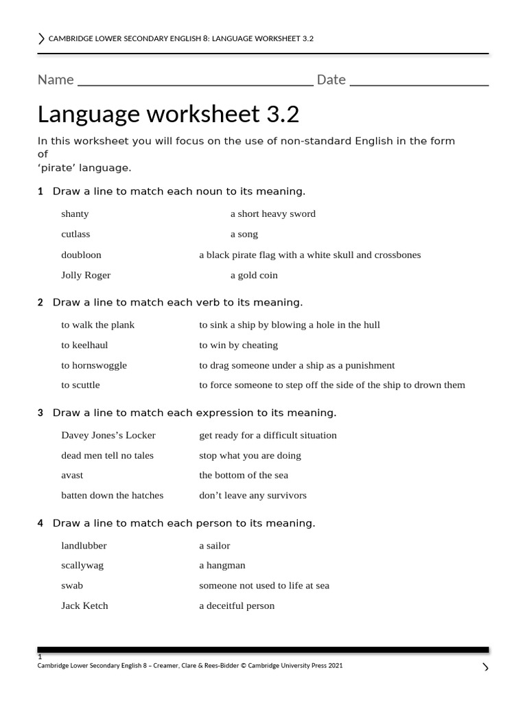 LS_English_8_Lang_Worksheet_3.2 | PDF