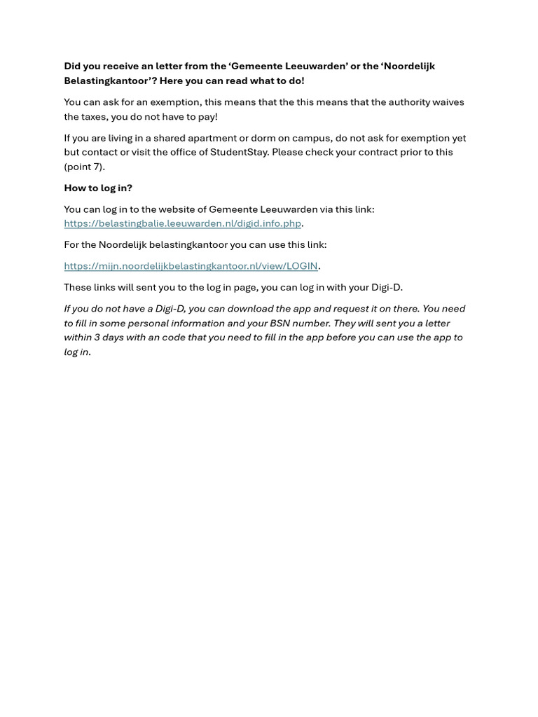 How To Request Exemption PDF | PDF