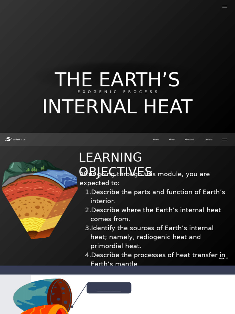 Earth Internal Heat | PDF