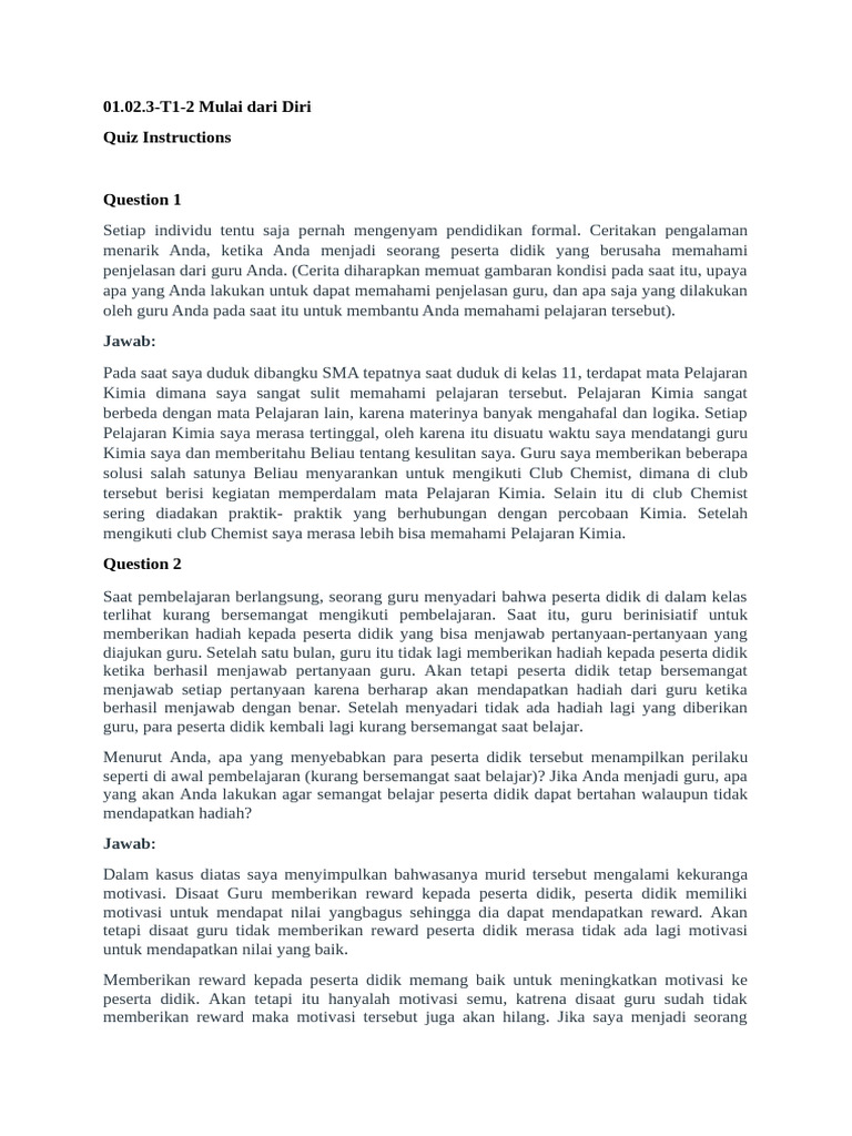 PPD - Quis 1'' | PDF