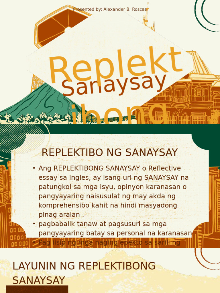 Retro Vintage Illustrative Philippine Landmarks Presentation | PDF