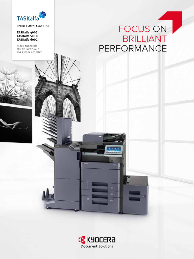 Kyocera TASKalfa 4002i Brochure | PDF