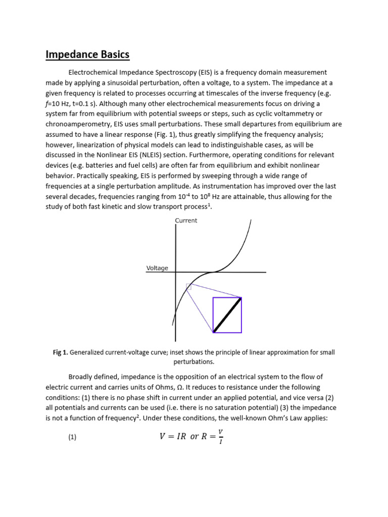 Impedance | PDF