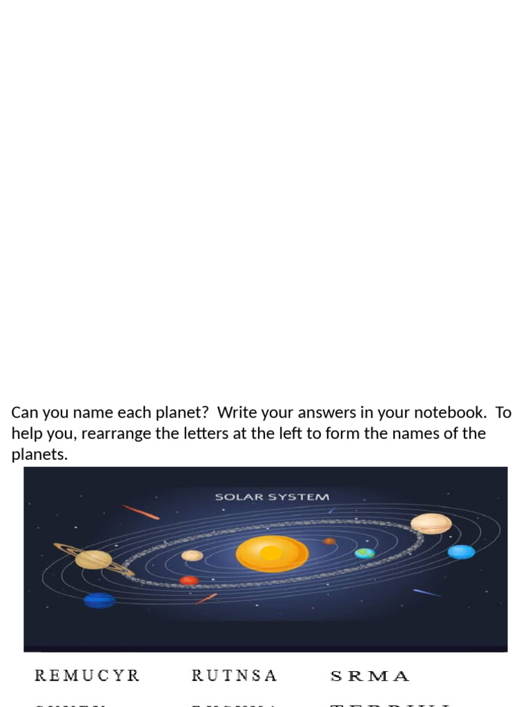 Solar System | PDF