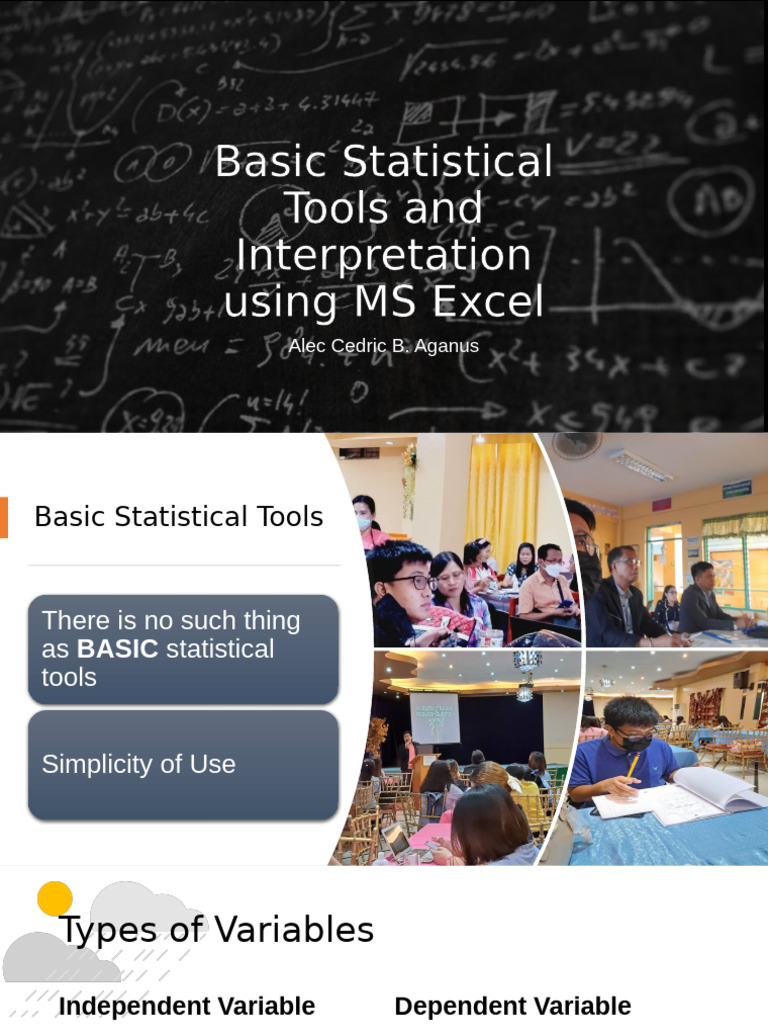 Basic-Statistical-Tools-and-Interpretation-using-MS-Excel (2) | PDF Basic-Statistical-Tools-and-Interpretation-using-MS-Excel (2) | PDF