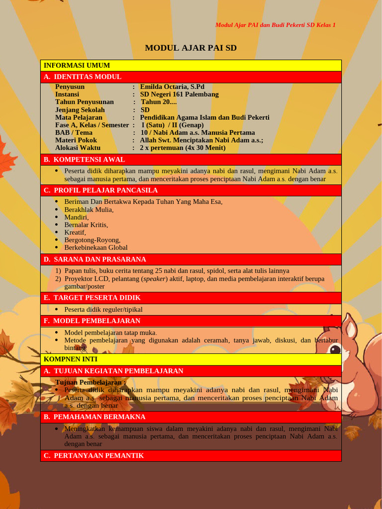 Modul Ajar BAB 10 | PDF