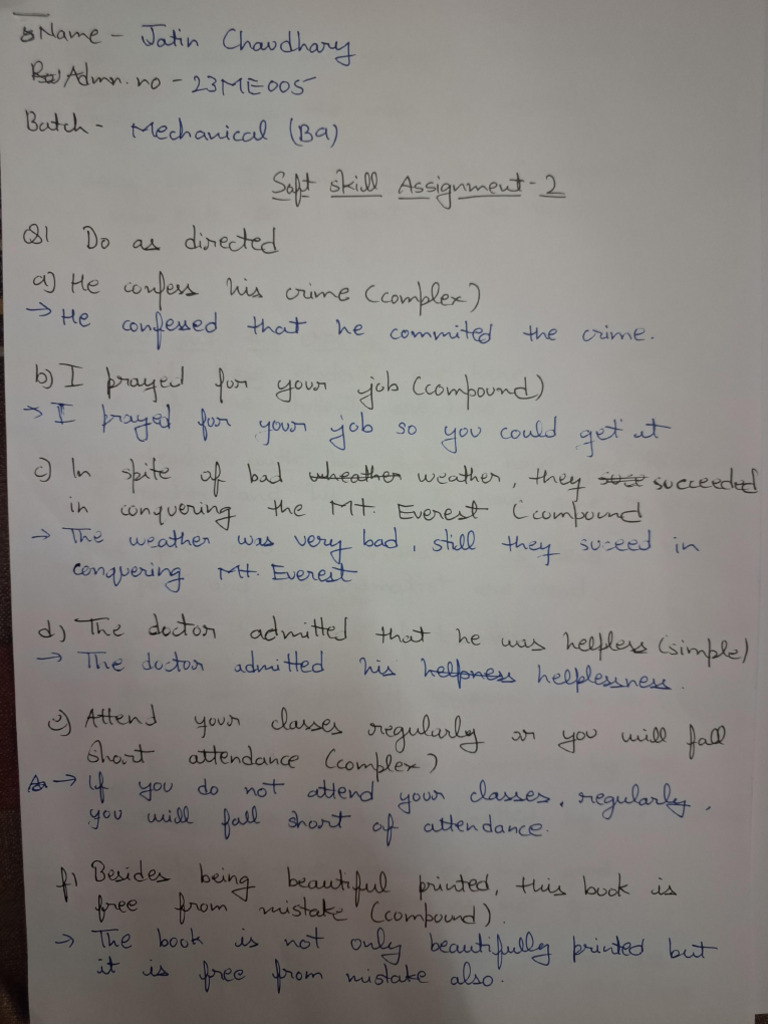 Soft Skill Assignment 2 | PDF