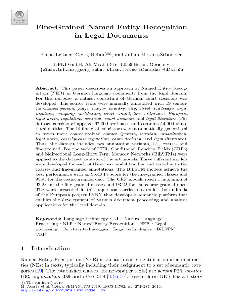 Fine Grained Named Entity Recognition Pdf 