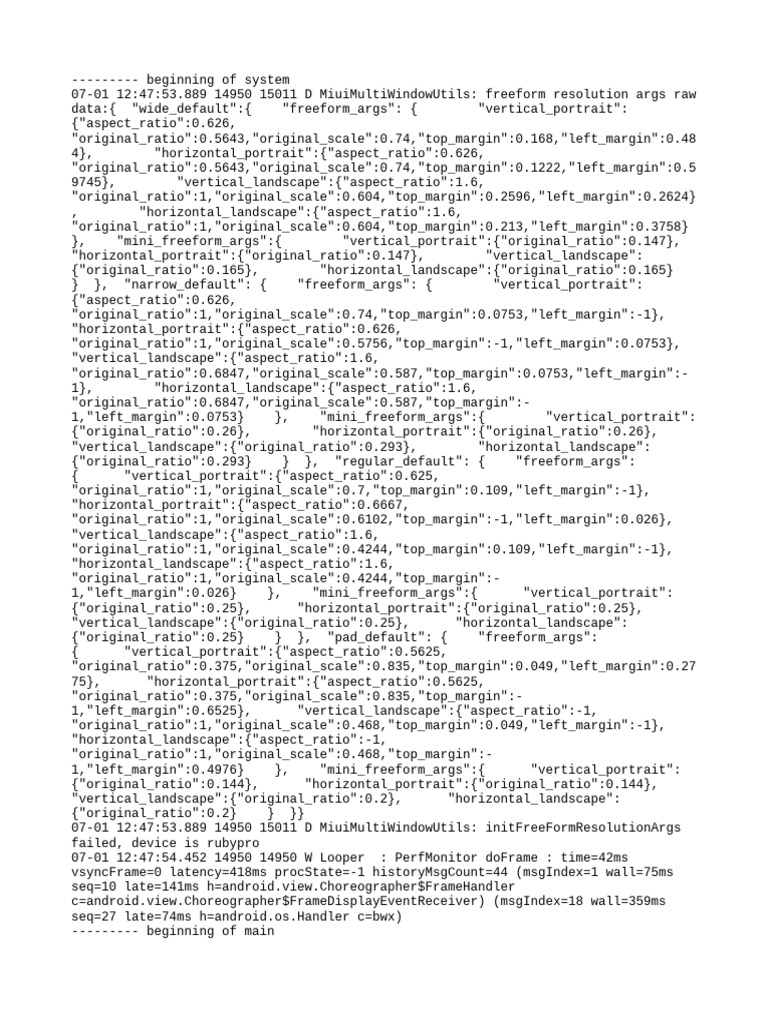 Log Cat 1719814694032 | PDF