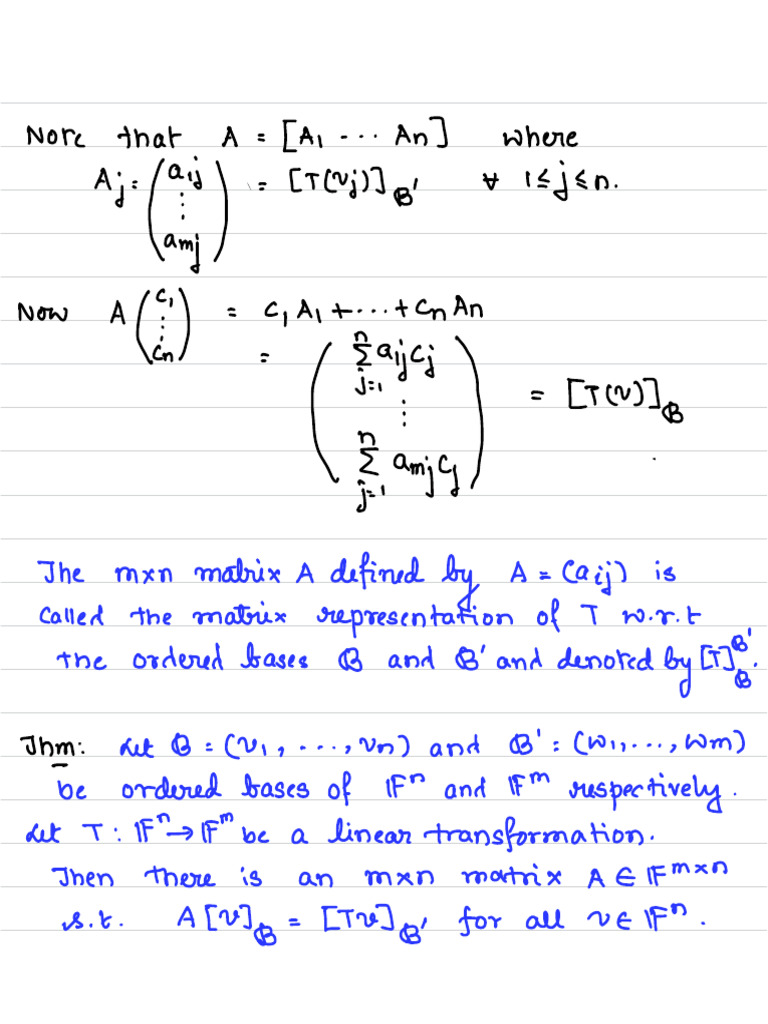 Linear Algebra 3 | PDF