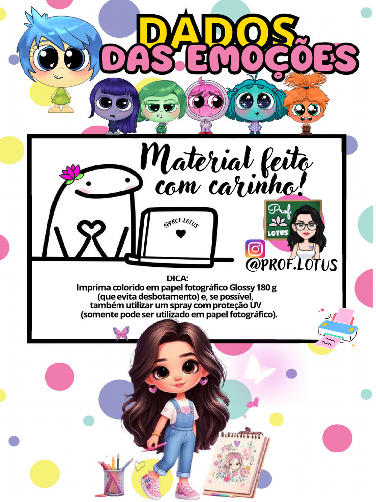 DADOS DAS EMOCOES JQSSFH | PDF | Ciencias sociales