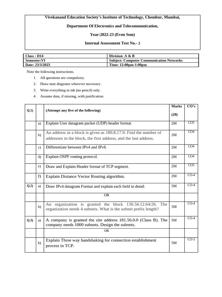 IAT-2 CCN March 2023 | PDF