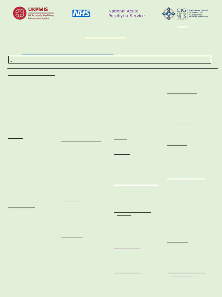 Safe List Categories Green May 24 FINAL | PDF