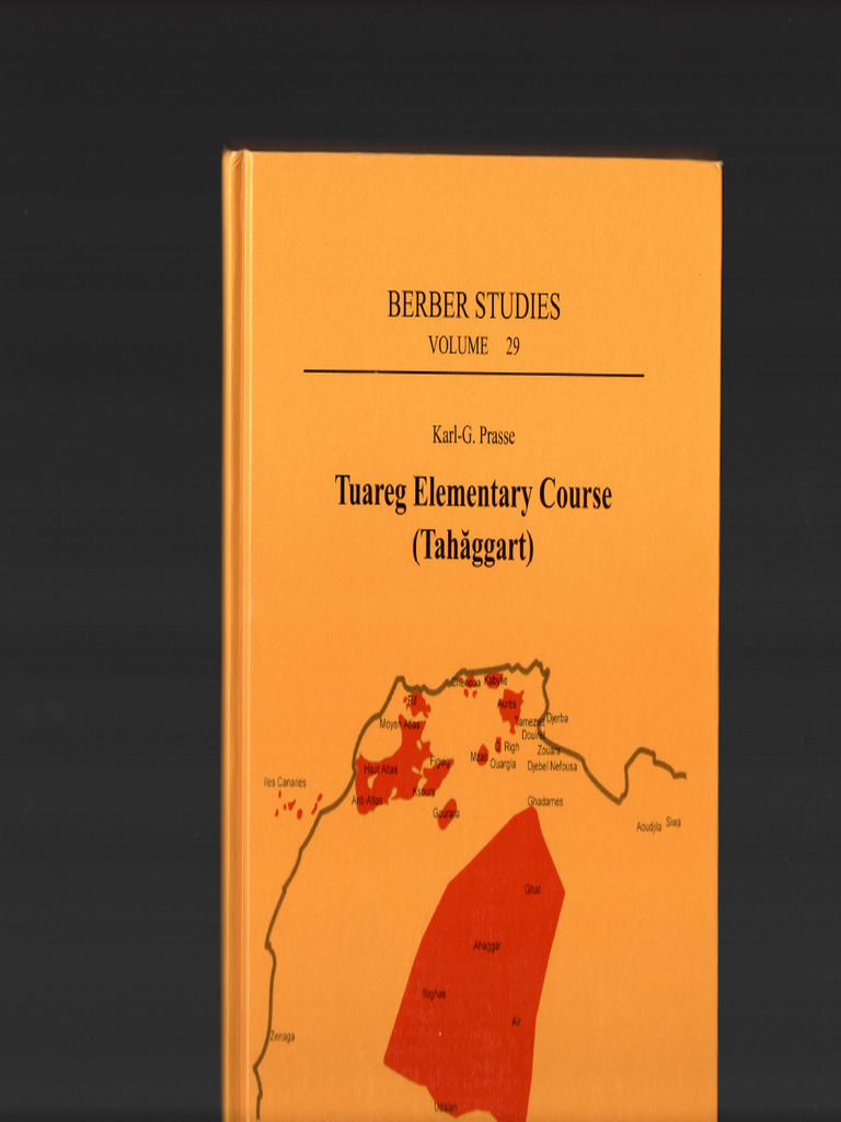 A Tuare-English Vocabulary (From Tuareg Elementary Course (Tahăggart ...