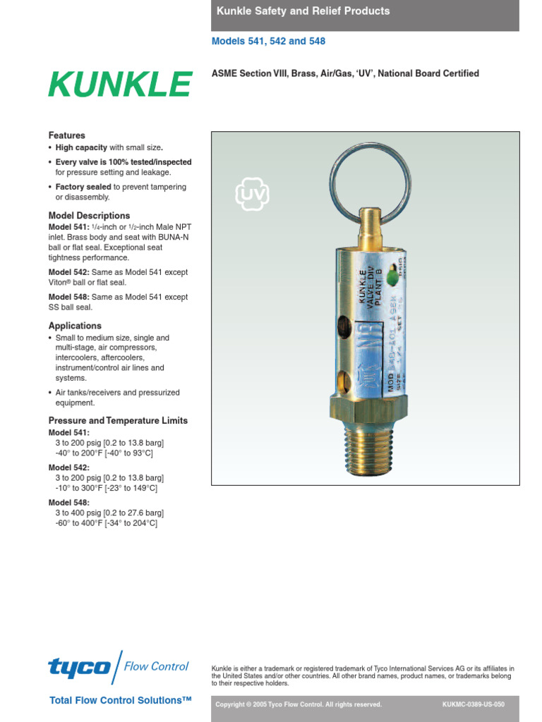 Serie 541, 542 & 548 | PDF