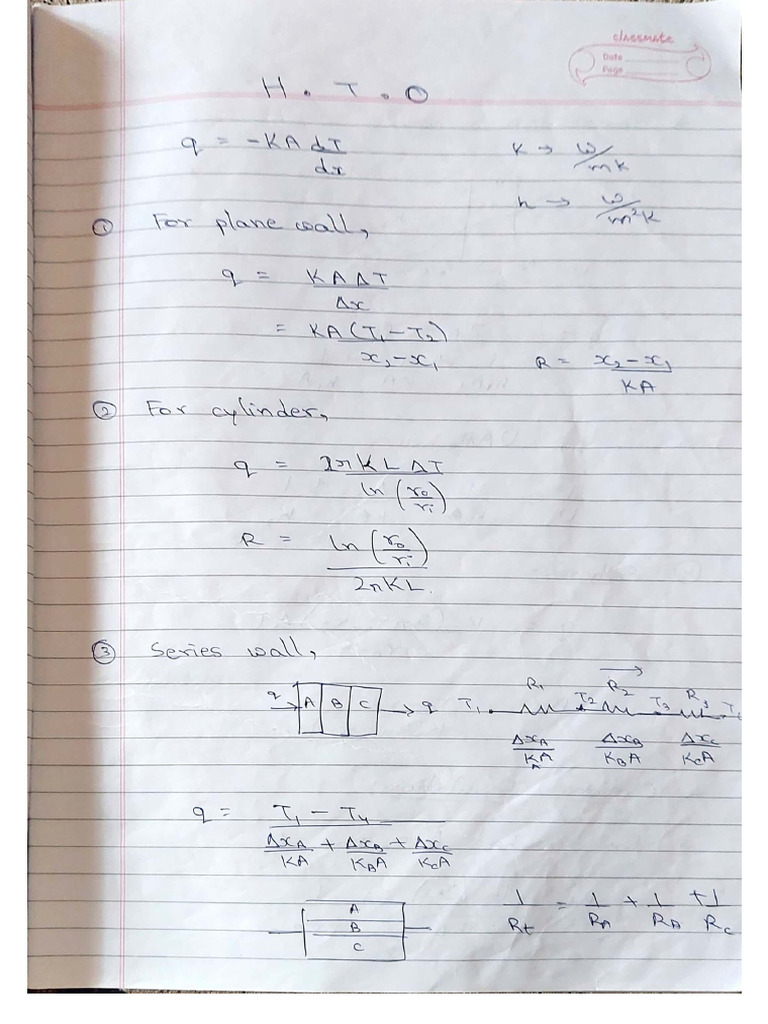 Hto Notes Pdf