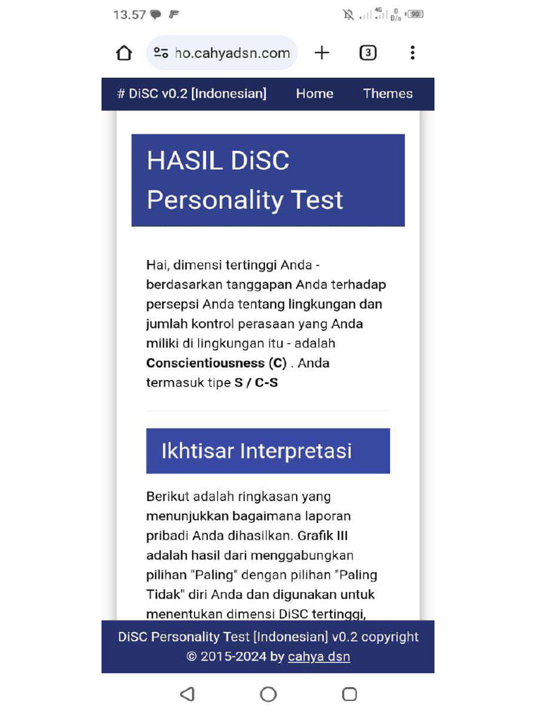 DISC Test | PDF