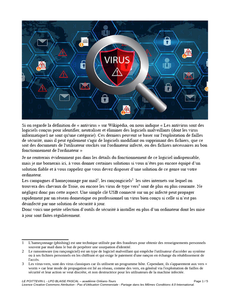 l'antivirus | PDF