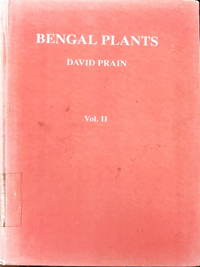 Bengal Plants, David Prain, Vol-II | PDF