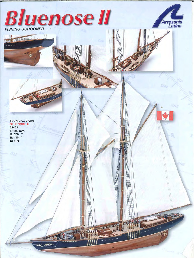 Bluenose II Planos RED | PDF