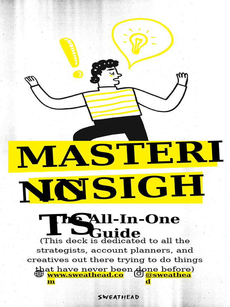 Mastering Insights_ the All-In-One Guide - Sweathead | PDF