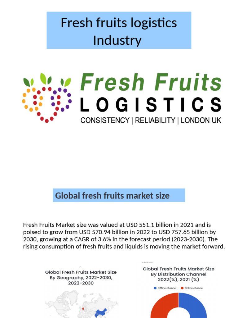 Fruit Logistics Pdf