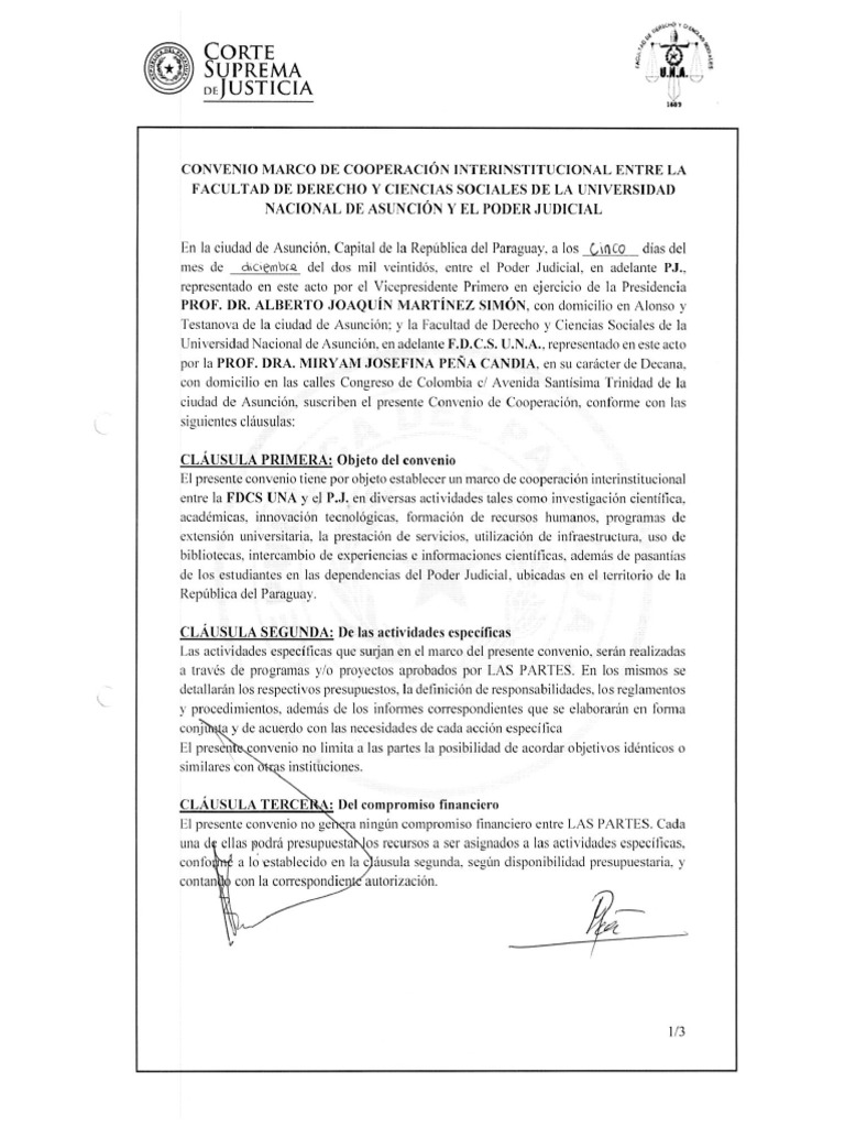 Poder Judicial y La Facultad de Derecho | PDF