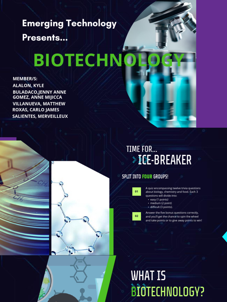 Group4 BioTechnology | PDF