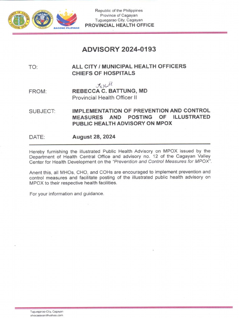 Advisory No. 2024-0193 | PDF
