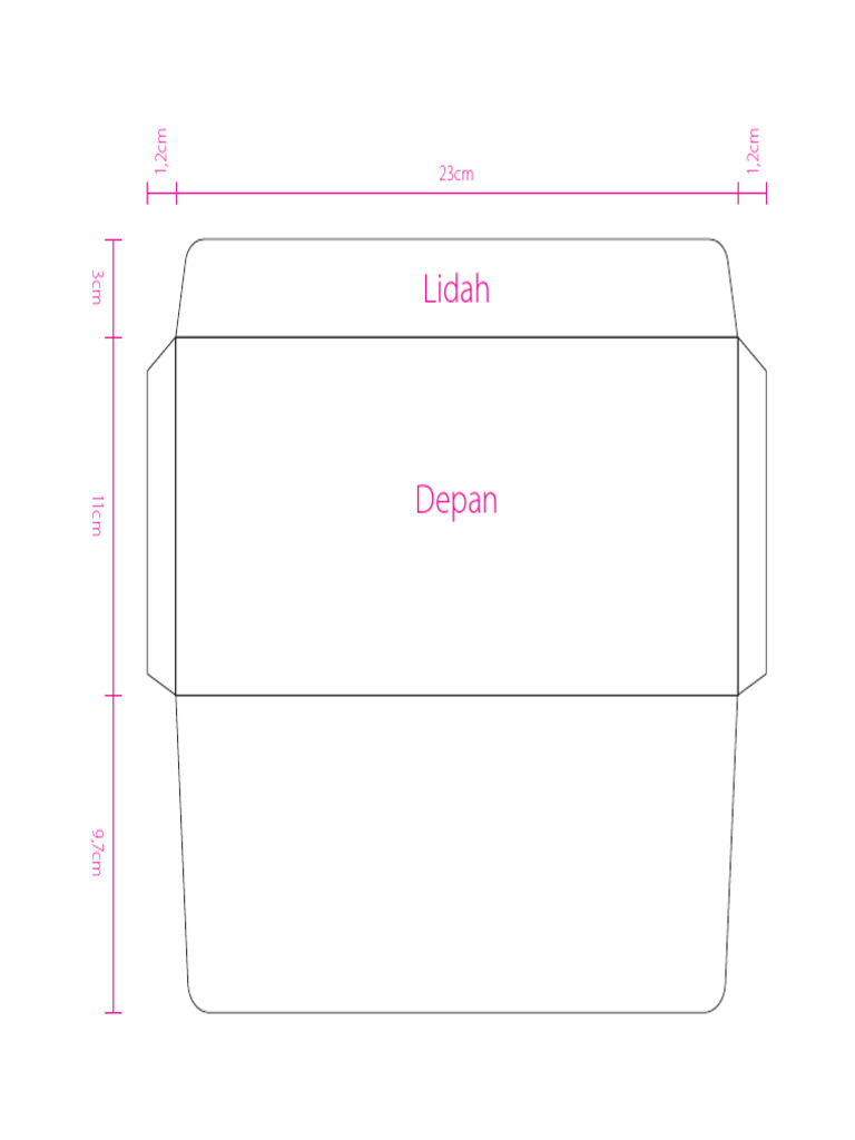 Template Amplop Jaya | PDF
