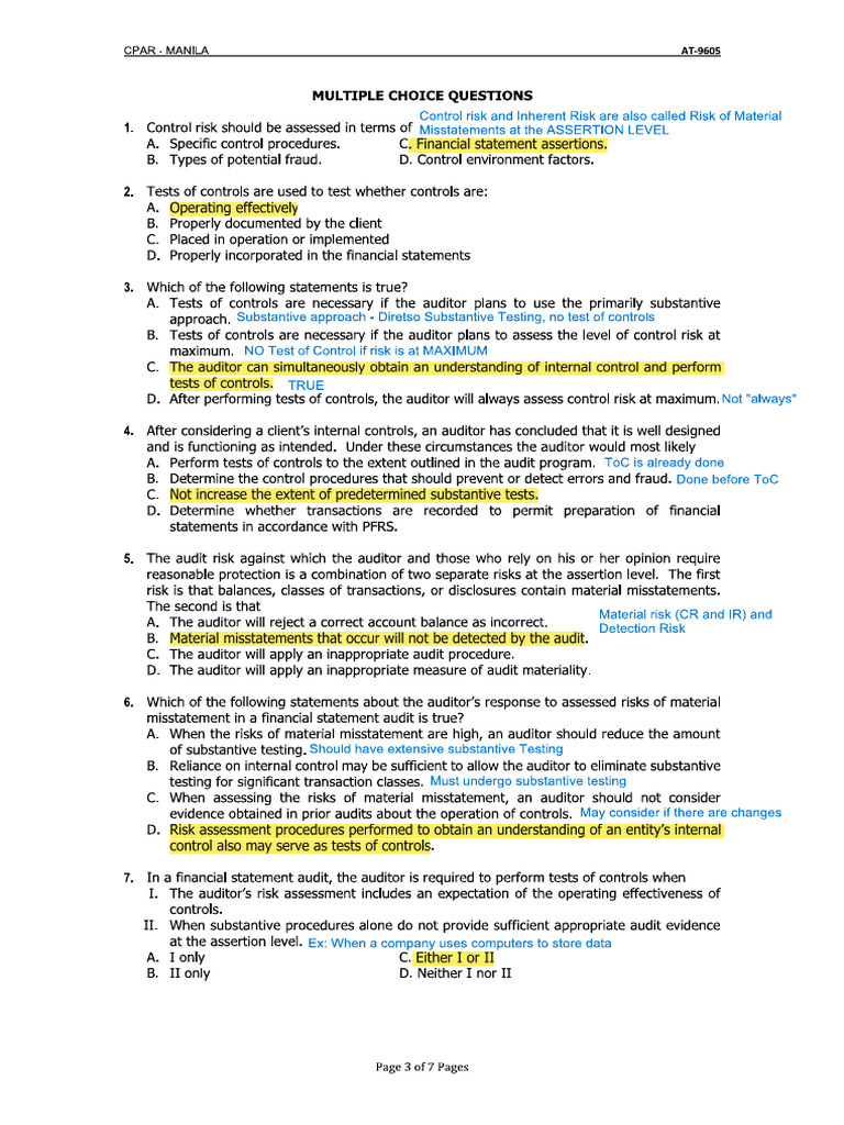 Audit 3 | PDF