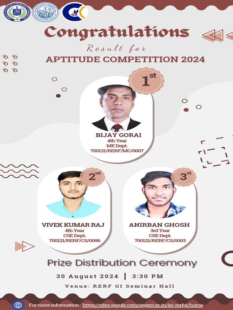 Aptitude Competition 2024 | PDF